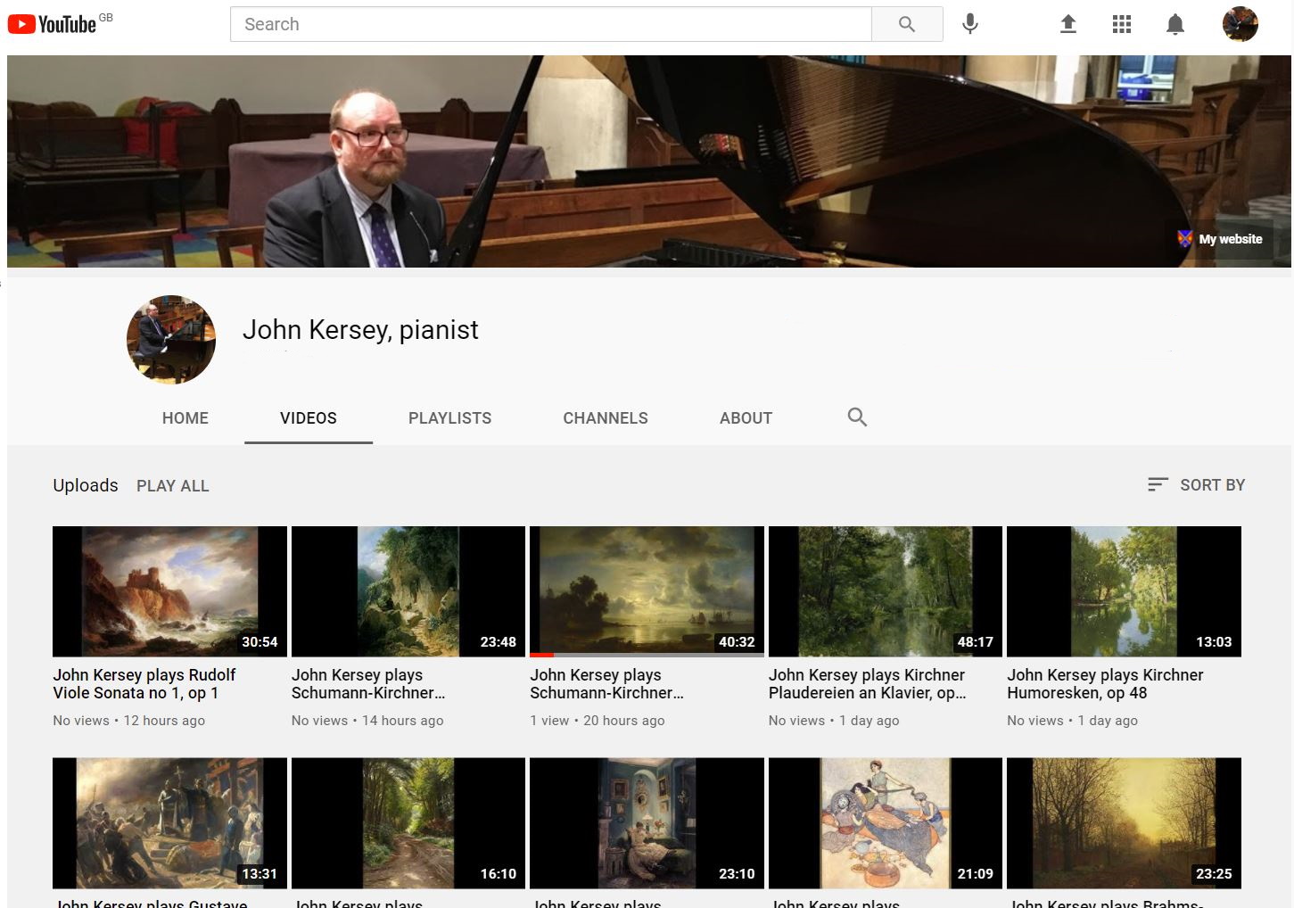 youtube – Professor John Kersey